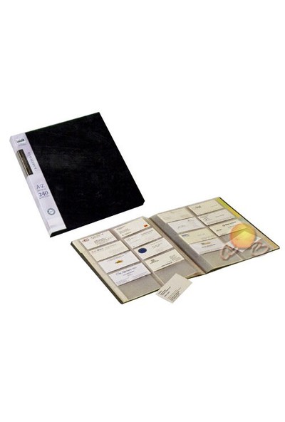 Serve Kartdosya 240 Kartlık,A4,Alfabetik Ayraç Siyah Sv-6240 Serve Kartdosya 240 Kartlık,A4,Alfabetik Ayraç Siyah Sv-6240