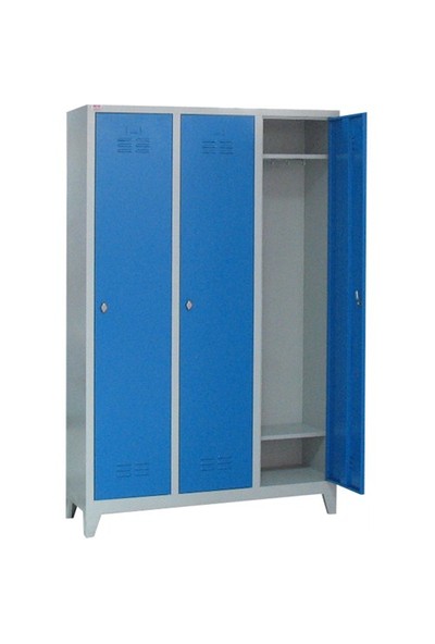 Jessan Ofis 3'lü Standart Soyunma Dolabı - 117x40x185 Cm (Büyük Ölçü) Jessan Ofis 3'lü Standart Soyunma Dolabı - 117x40x185 Cm (Büyük Ölçü)