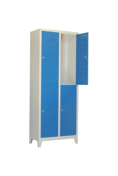 Jessan Ofis 4'lü Standart Soyunma Dolabı Jessan Ofis 4'lü Standart Soyunma Dolabı