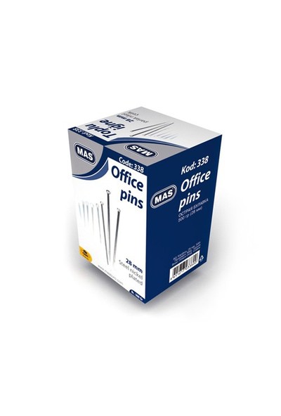 Mas Toplu İğne 50Gr. 28Mm 333 Mas Toplu İğne 50Gr. 28Mm 333