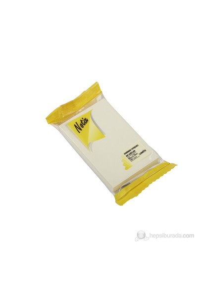 Notix Pastel Sarı 100 Yaprak 50x75 Yapışkanlı Not Kağıdı Notix Pastel Sarı 100 Yaprak 50x75 Yapışkanlı Not Kağıdı