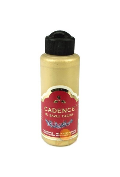 Cadence Su Bazlı Yaldız Boya 120 ml.