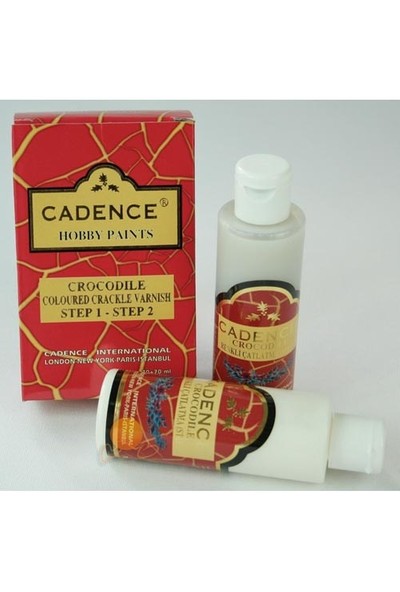 Cadence Crocodile Renkli Çatlatmalar Step 1-Step 2 70 ml