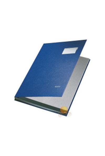 Leitz İmza Dosyası Pp 10 Bölmeli Mavi 57010035