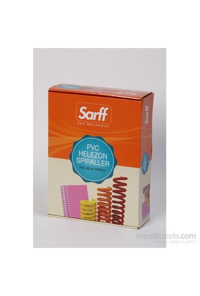 Sarff 32 mm Pvc Helezon Spiral Şeffaf (4:1) 50 adet 15210066 Sarff 32 mm Pvc Helezon Spiral Şeffaf (4:1) 50 adet 15210066