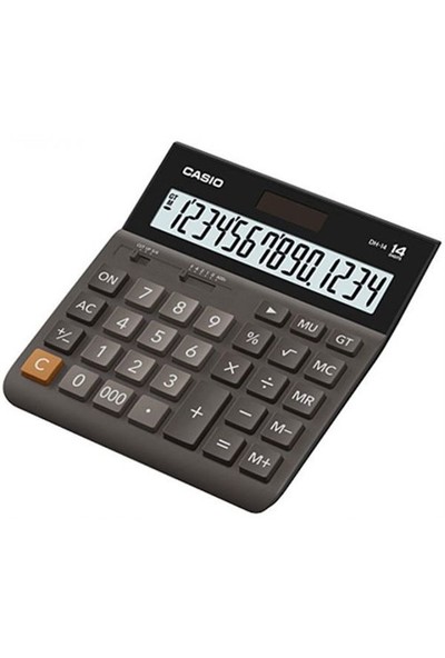 Casio Dh-14-Bk-W-Dh(Cn) Desk Type Hesap Makinesi