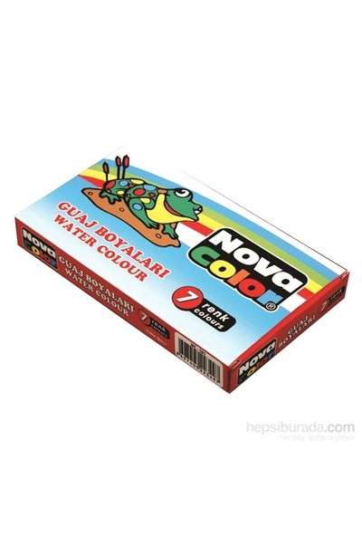 Nova Color Nc-101 Guaj Boya 7 Renk Tüp Nova Color Nc-101 Guaj Boya 7 Renk Tüp