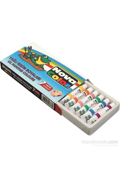 Nova Color Nc-125 Yağlı Boya 7 Renk Tüp