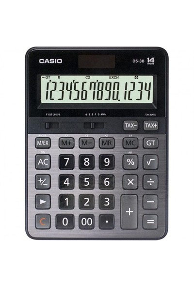 Casio Hesap Makinesi Masaüstü Ds-3B 14 Hane