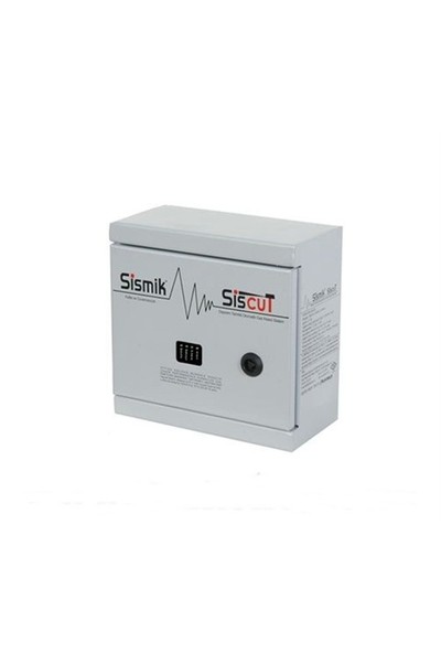 Sismik Siscut-2 Kontaklı Elektronik Deprem Sensörü Sismik Siscut-2 Kontaklı Elektronik Deprem Sensörü