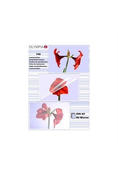 Olympia A5 Laminasyon Poşeti (80 Mic)