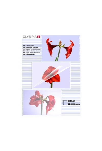 Olympia A3 Laminasyon Poşeti (80 Mic) (50 Adet)