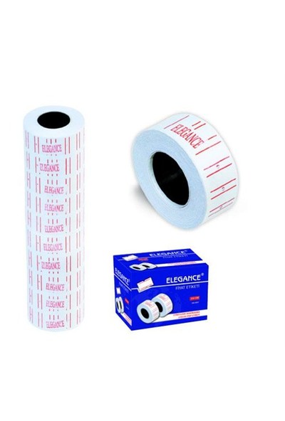 Rubenis Fiyat Etiketi-Beyaz