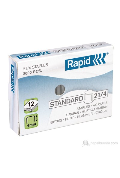 Rapid Zımba Teli No:21/4 1M Standart - 24867600