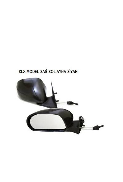 Schwer Slx Tip Sağ Sol Ayna Takımı Siyah