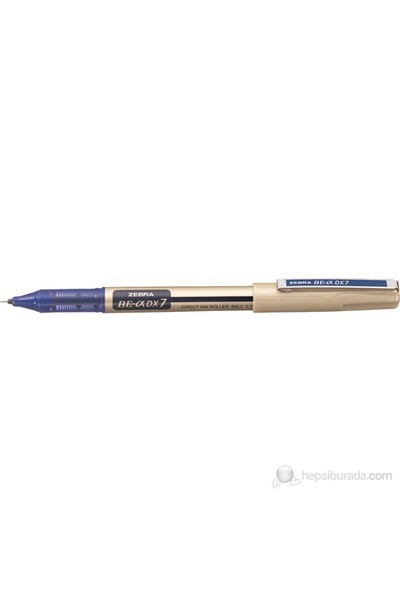 Zebra Dx-7 Likit Mürekkepli İğne Uçlu, 0.7Mm, Siyah Dx7-Syh