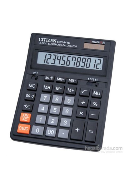 Citizen Sdc-444S Büyük Hesap Makinesi Citizen Sdc-444S Büyük Hesap Makinesi