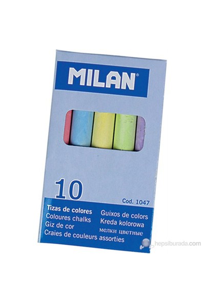 Milan Tebeşir Renkli 10' Lu eol Milan Tebeşir Renkli 10' Lu eol