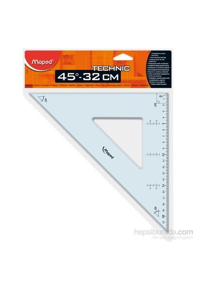 Maped 147527 32 cm Teknik Gönye 45°