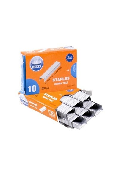 Delta No:10 Zımba Teli 1000'Li