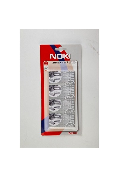 Noki No:24/6 4'Lü Zımba Teli Noki No:24/6 4'Lü Zımba Teli