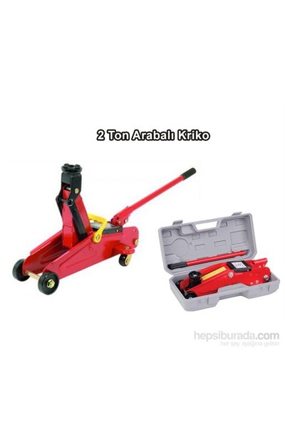 Borup 2 Ton Arabalı Kriko