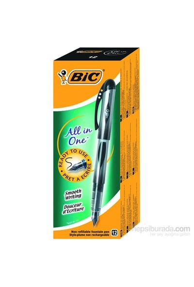 Bic Dolmakalem Kullan-At 12 Li Siyah 847611