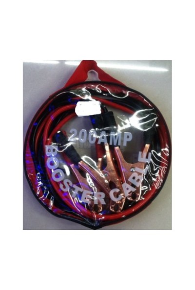 Akü Takviye Kablosu 200A Çantalı Akü Takviye Kablosu 200A Çantalı