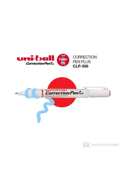 Uni Correction Pen Plus Sıvı Düzeltme Kalemi (CLP-305)