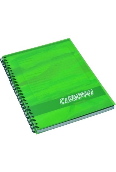 Gıpta Chromo (A5) 80 Yp. PP Kapak Spiralli Defter - Kareli (1348) Gıpta Chromo (A5) 80 Yp. PP Kapak Spiralli Defter - Kareli (1348)
