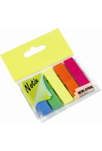 Notix Neon Ayraç 5 Renk 125 Yp. (N-NA-FP) Notix Neon Ayraç 5 Renk 125 Yp. (N-NA-FP)