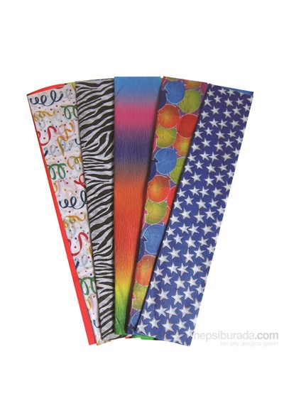 Nova Color Nc-345 Krapon Karışık Desenli 5'Li Set