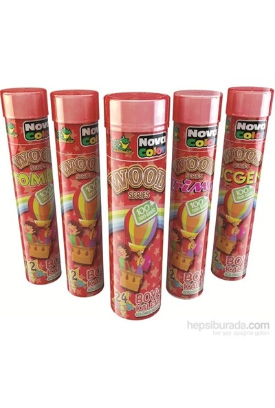 Nova Color Nc-403 Kuruboya 12 Renk Uzun Tüp Nova Color Nc-403 Kuruboya 12 Renk Uzun Tüp