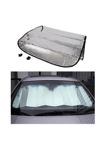 Carsped Büyük Boy Metalize Ön Cam Güneşliği Çift Katman