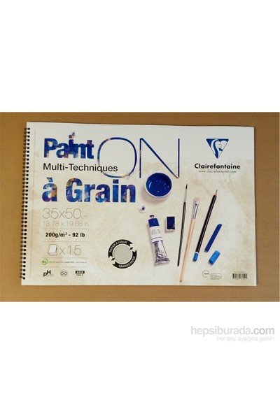 Clairefontaine 35X50 Çizim Blok 200Gr 15Yp 966250