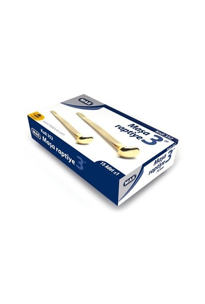 Mas Maşa Raptiye 15 Adet 75Mm 352