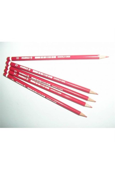 Stabilo Kırmızı Kalem 12'Li 242/315 12'li