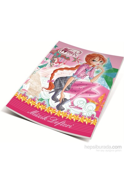 Gıpta 3093 Winx Müzik Defteri A4 40 Yaprak
