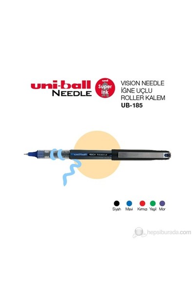 Uni Roller Kalem Vısıon Needle Ub-185 05 Kırmızı Uni Roller Kalem Vısıon Needle Ub-185 05 Kırmızı