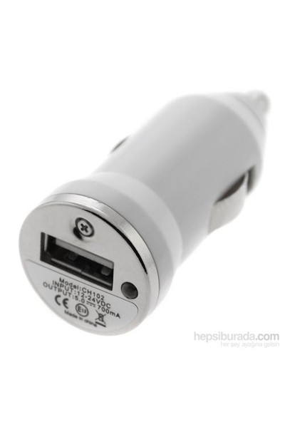 Borup 12/24 v Usbli Çakmak Soketi Beyaz