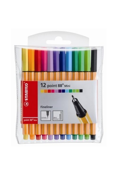 Stabilo point 88 Mini 12'li Paket