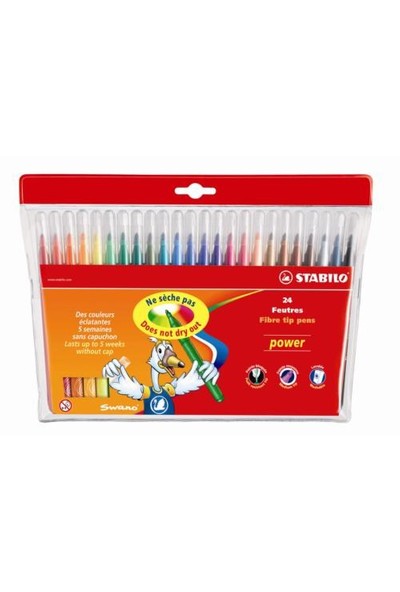 Stabilo 280 Power Keçeli Kalem 24'lü Paket