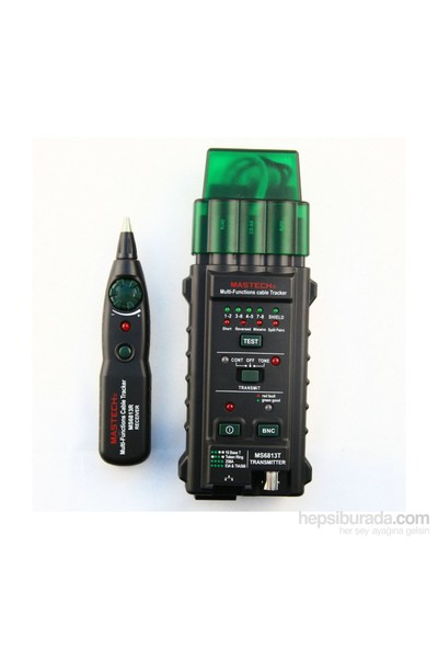 Mastech Ms-6813 Multi Fonksiyon Kablo Test Cihazı Cable Tracker Mastech Ms-6813 Multi Fonksiyon Kablo Test Cihazı Cable Tracker