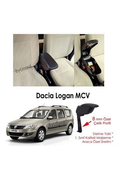 Bylizard Dacia Logan Mcv Kol Dayama Kolçak Siyah Bylizard Dacia Logan Mcv Kol Dayama Kolçak Siyah