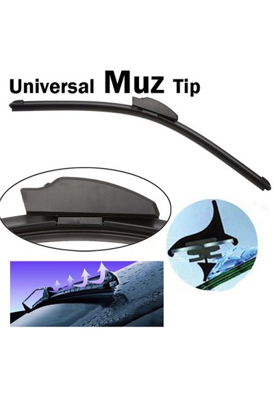 CarSpeed PowerTech 22 Nokta Basınçlı 61 cm Silecek ( Muz Tip )(115840)