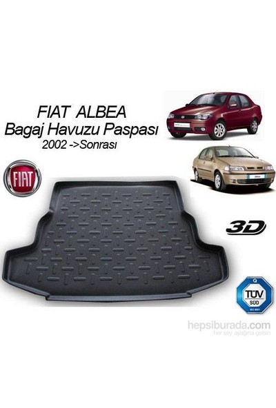 Fıat Albea Bagaj Havuzu 2002 Sonrası Fıat Albea Bagaj Havuzu 2002 Sonrası