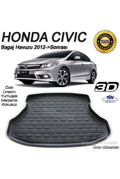 Yeni Honda Civic Sedan Bagaj Havuzu 2012 Sonrası Yeni Honda Civic Sedan Bagaj Havuzu 2012 Sonrası