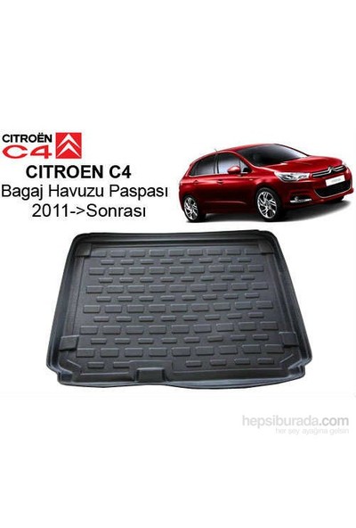 Yeni Citroen C4 Bagaj Havuzu Bagaj Paspası 2012 Sonrası Yeni Citroen C4 Bagaj Havuzu Bagaj Paspası 2012 Sonrası