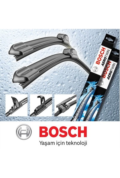 Bosch Aerotwin Silecek Seti Fluence 2009-2017 Megane 2009-2017 Clio 3 2009 Sonrası Peugeout 301 2012 > C-Elysee 2012 Sonrası Bosch Aerotwin Silecek Seti Fluence 2009-2017 Megane 2009-2017 Clio 3 2009 Sonrası Peugeout 301 2012 > C-Elysee 2012 Sonrası