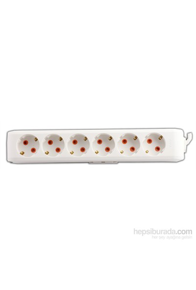 Viko Multi-Let 6lı Topraklı 1Mt Kablolu (90113601) 90113601